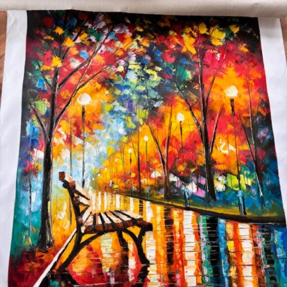Leonid Afremov | Wall Decor | Leonid Afremov Print On Canvas 3x40 Art ...